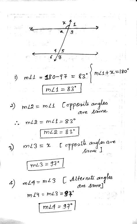[solved] the figure to the right shows two parallel lines x intersected course hero
