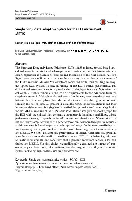 Pdf Atlas The Laser Tomographic Adaptive Optics Module For The E Elt