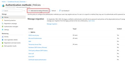 Configuring And Migrating From Entra Id Custom Controls To External Authentication Methods