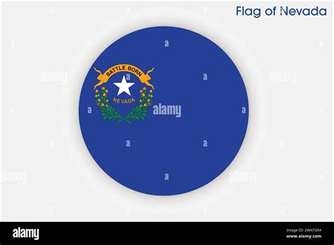 High Detailed Flag Of Nevada Nevada State Flag National Nevada Flag