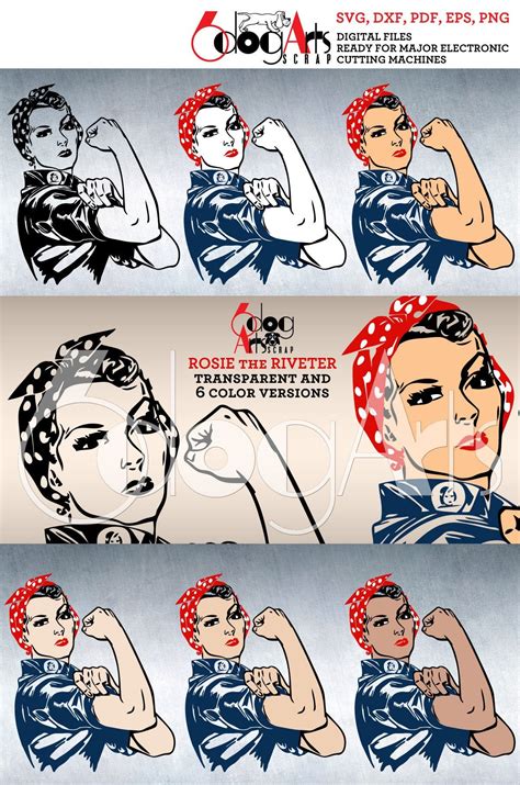 Rosie The Riveter Vector