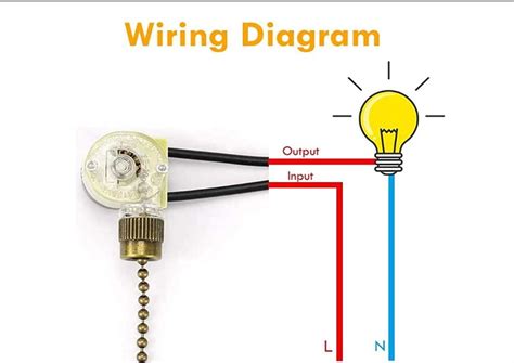 A Step By Step Guide To Wiring A Ceiling Fan Pull Chain Switch