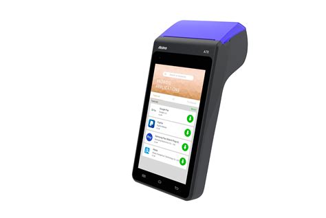 Touch Screen Android Smart Pos Terminal Receipt Printer Pos Machine For Express Delivery Pos