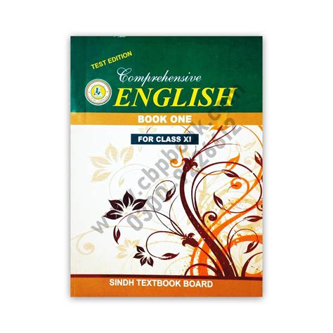 Comprehensive English Book One For Class Xi Class 11 Sindh Board