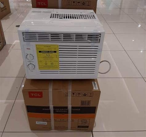TCL WINDOW TYPE MANUAL AIRCON BRANDNEW SEALED UNIT TV Home Appliances Air Conditioning And