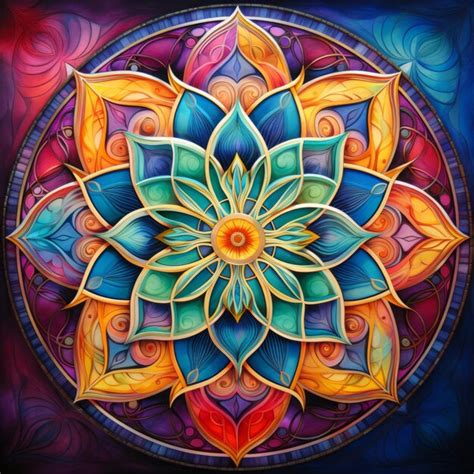 Premium Ai Image The Unity Mandala