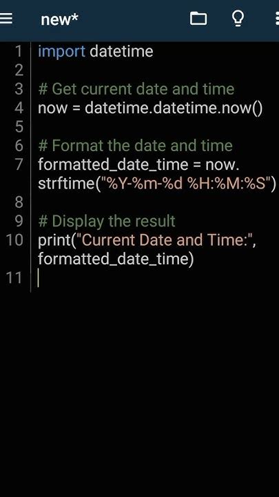 How To Display Current Date And Time In Python Python Programming
