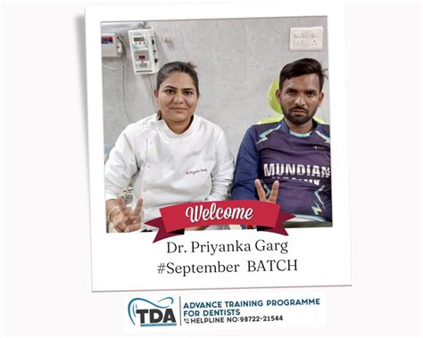 Welcome Dr Priyanka Garg From Australia Bds Completed From Surendra Dental College Batch Full
