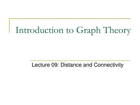 PPT Introduction To Graph Theory PowerPoint Presentation Free
