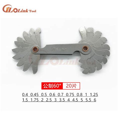 60 And 55 Degree Thread Measuring Gage Gauge Stain Vicedeal