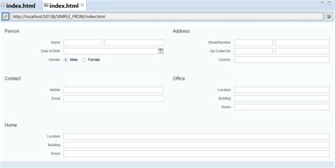 Ui5 Simple Form Sapcodes