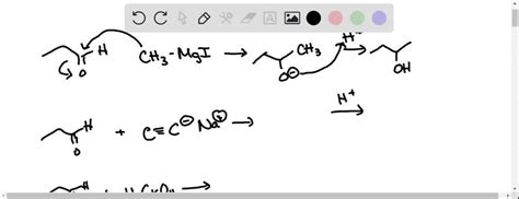 Solved Adraw The Product Of The Reaction Of Propanal With