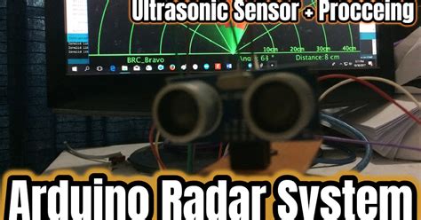 Arduino Based Radar System Using Ultrasonic Sensor Srembeddedlab