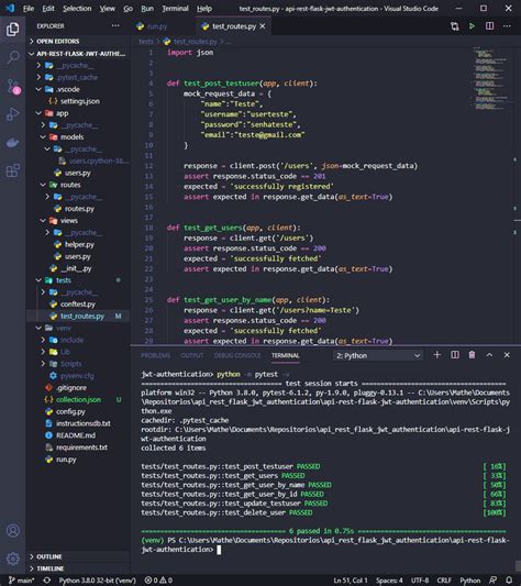 Github Matheusmullergitapi Rest Flask Jwt Authentication