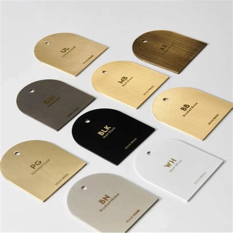 Brass Sample Disc Satin Brass Handle Shop Couture