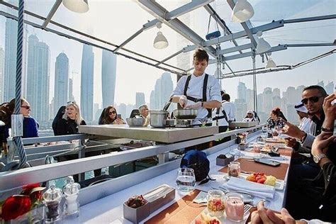 Dinner In The Sky Dubai Dinner With Transfers Options The Abroad Guide