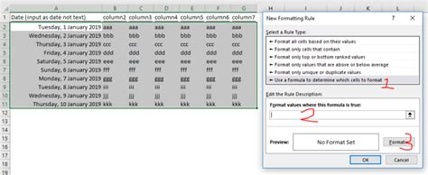 Highlight Weekends And Holidays Using Conditional Formatting In Excel Wmfexcel