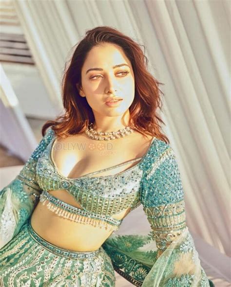 Actress Tamannaah Bhatia Sexy Hot Cleavage Photo 01 223306