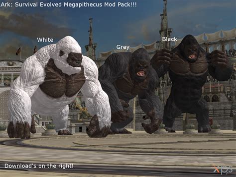 Megapithecus Mod Pack For Xps By Jorn K Nightmane On Deviantart