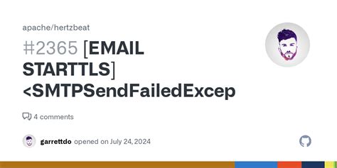 Email Starttls · Issue 2365 · Apachehertzbeat · Github