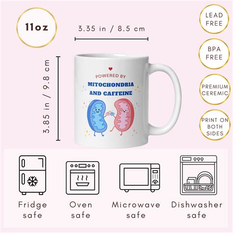 Mitochondria Mug Fun Biology Mug Cute Science T Idea T For