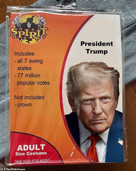 Trump White House Unveils Controversial Halloween Costumes