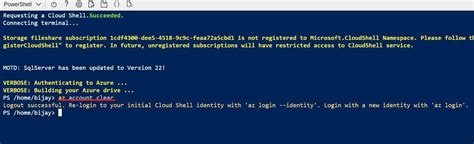 Az Account Clear Azure Lessons