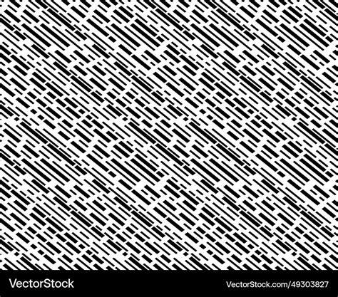 Diagonal Interrupted Lines Pattern Seamless Vector Image