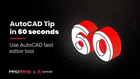 Use AutoCADs Text Editor Tool MTEXT AutoCAD Tips In Seconds YouTube