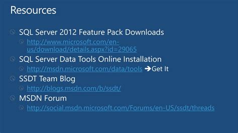 Ppt Exploring Sql Server Data Tier Applications Powerpoint