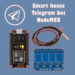 Smart House Telegram With Nodemcu Esp Relay Ds B Arduino Projects Smart Home