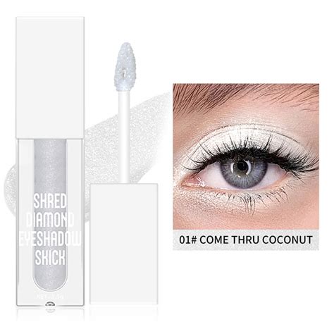 Wgeegwttgh Ts Liquid Glitter Eyeshadow Finish For Eye Looks