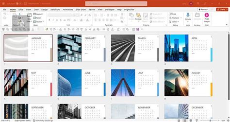 How To Insert A Calendar In PowerPoint MSLIDES