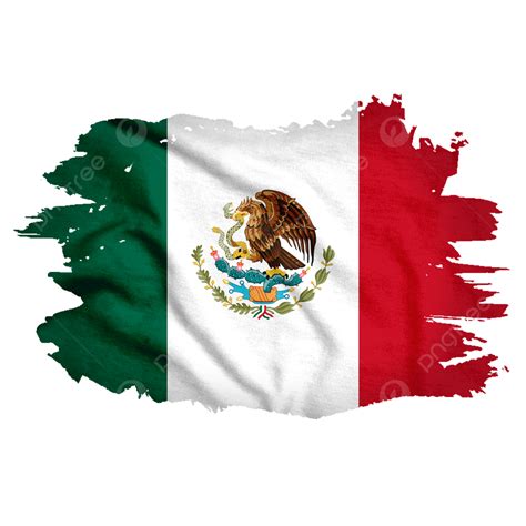 Banderamexico5 Colorear Imágenes