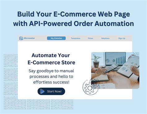 Build Your E Commerce Web Page With Api Powered Automation