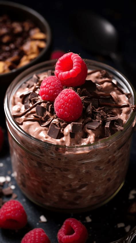 Dark Chocolate Raspberry Overnight Oats Artofit