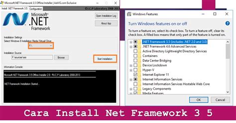 Cara Install Net Framework 3 5 TechBanget