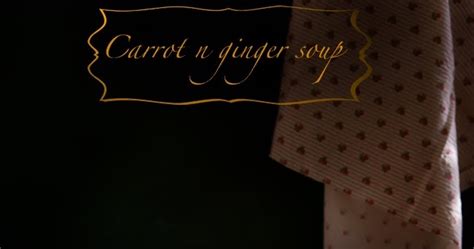 Turmeric N Spice Carrot N Ginger Soup