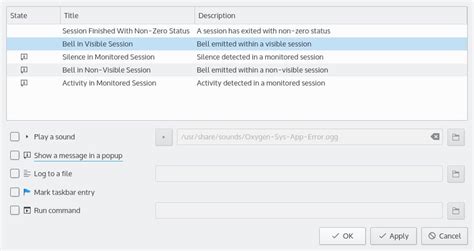 Notifications Does Konsole Support A Visible Bell Unix And Linux