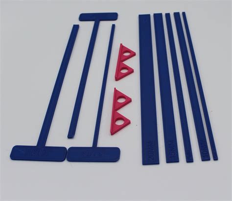 METRIC Bookbinding Ruler Kit Book Binding Scrap Book Collage Kit Journal Tools