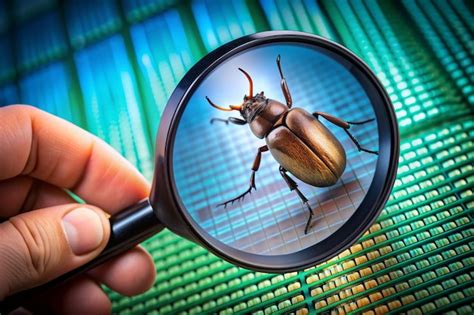 Premium Photo Indepth Surveillance Bug Tracking Via Lcd Magnification