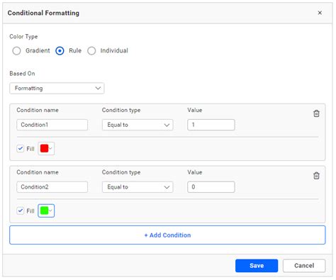 How To Apply Conditional Formatting Based On Value Of Another Field In Bold Bi