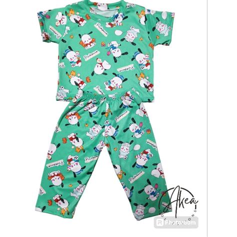 Assorted Terno Pajama Pantulog Pambata Damit Cotton Spandex Panglalake