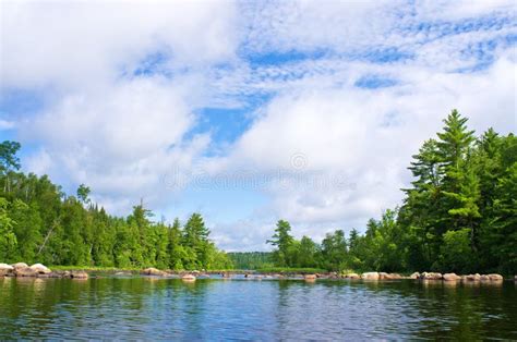 Pipestone Falls Bwcaw Minnesota Stock Image Image Of Basswood