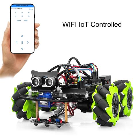 Mecanum Wheel Robot Using Arduino Esp32 Cam 41 Off