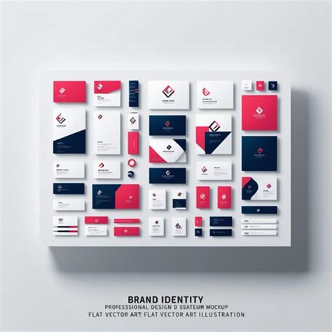 Mockup Brand Identity Premium Ai Generated Image