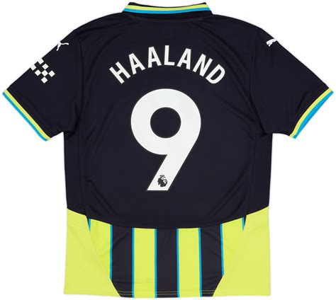 2024 25 Manchester City Away Shirt Haaland 9 1010 M