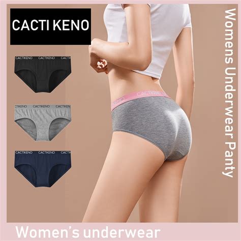 6 Pack Ladies Cotton Panties High Quality Ladies Underwear Plus Size
