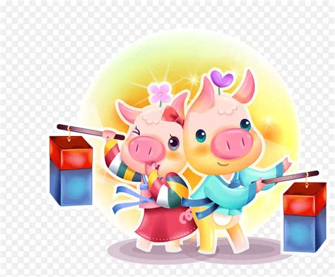 卡通可爱的小猪png图片素材下载 图片编号yrmprrrn 免抠素材网