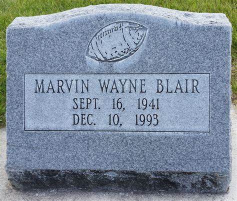 Marvin Wayne Blair 1941 1993 Find A Grave Memorial